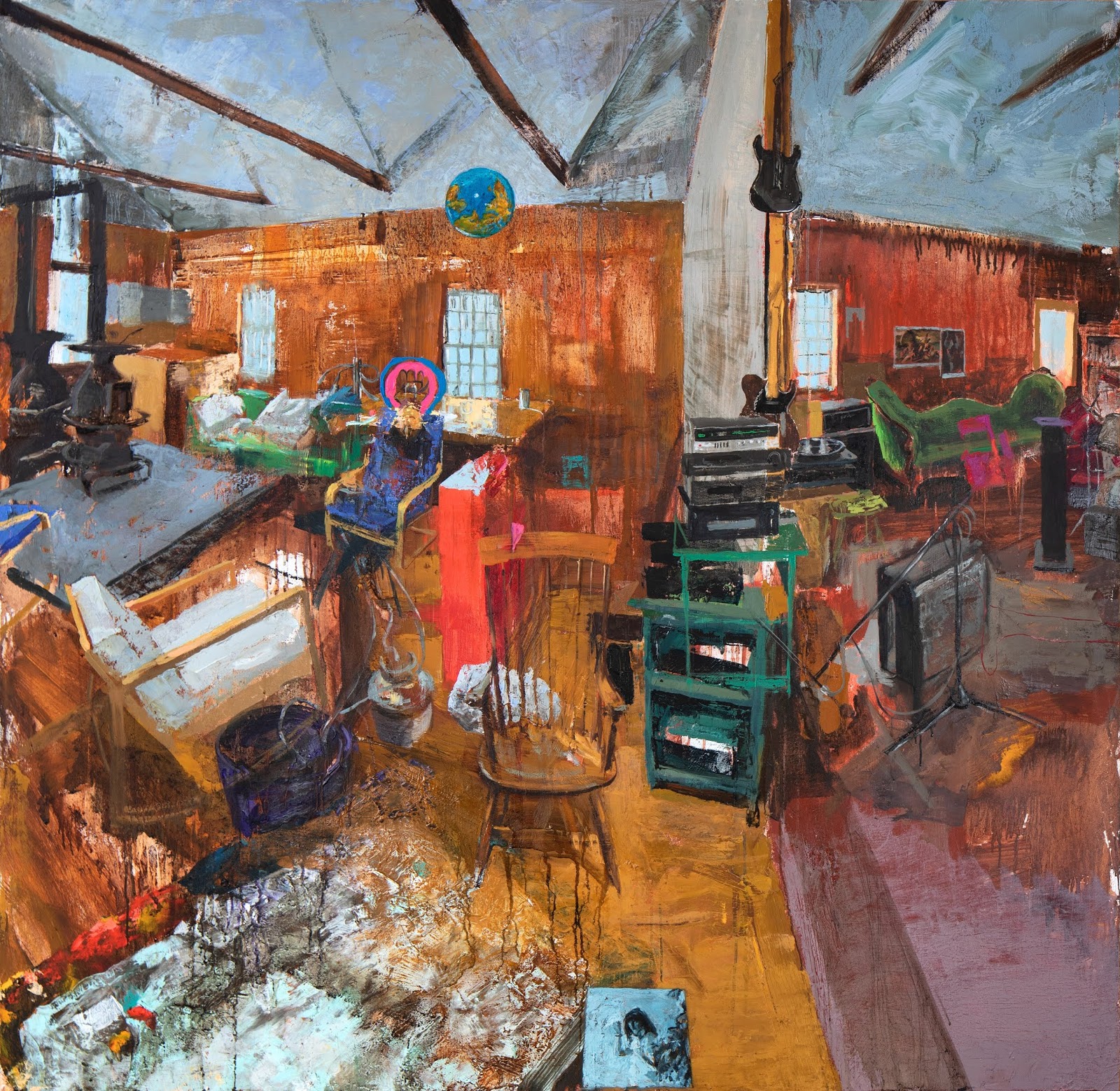 gideon bok's new paintings