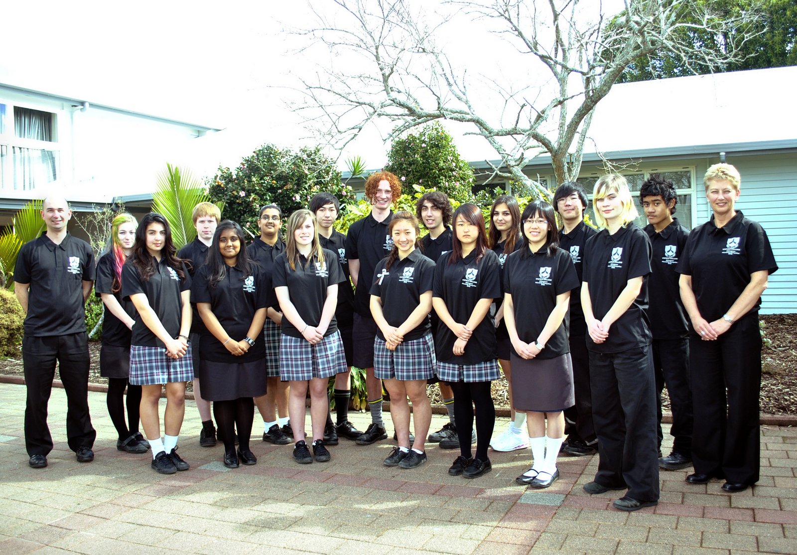 Lynfield College Shinagawa 2012: Group Photo at Lynfield College