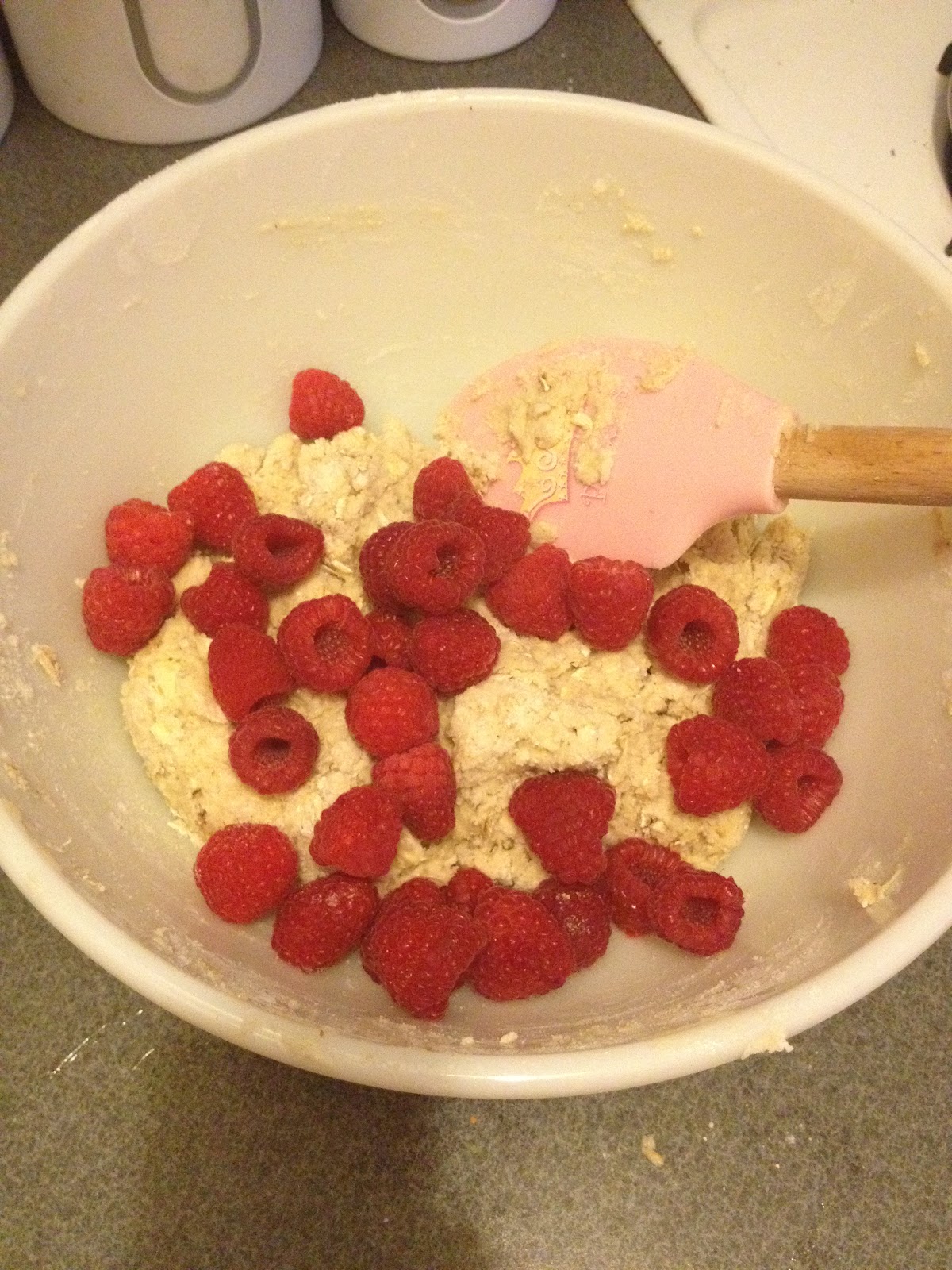 Live Love Lemon: Raspberry Ginger Scones