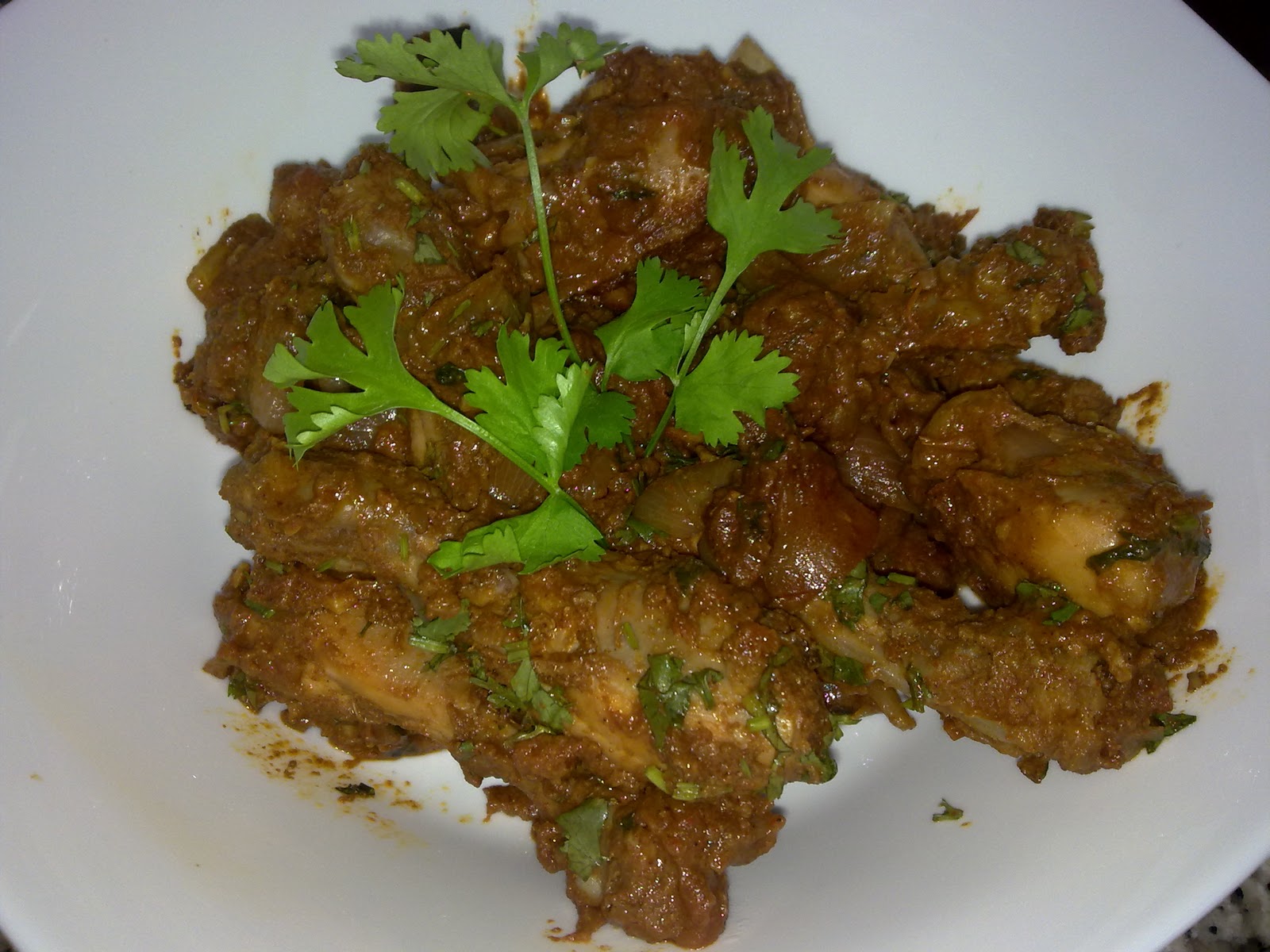 Raja's Kitchen: Chicken Masala Fry