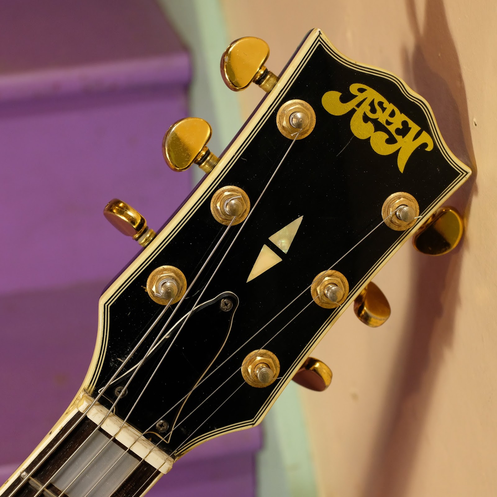 1970s Aspen Les Paul Copy Electric Guitar