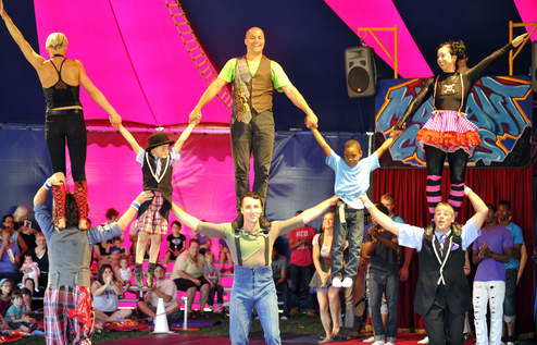 Trigger Critic: Circus in the Parks a family affair for Midnight Circus ...