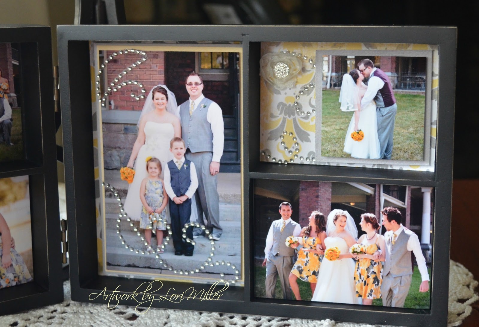 Clearly from the Heart: Wedding Hinged Display Tray