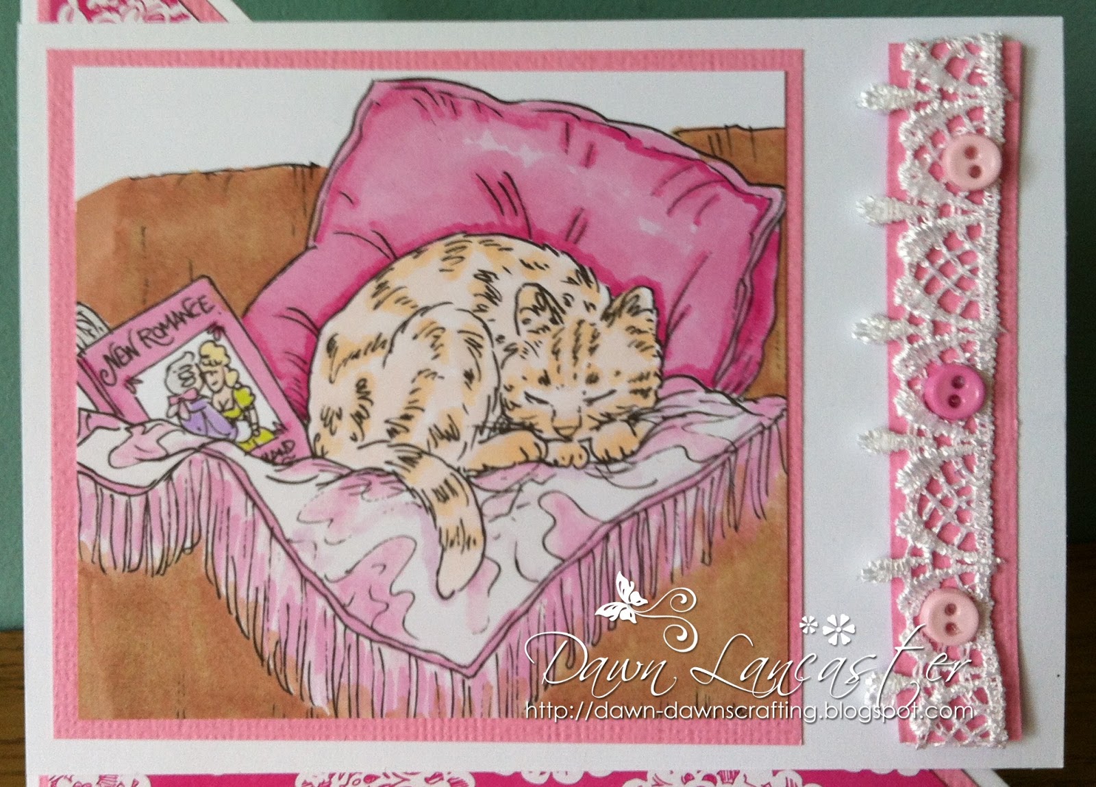 Dawn's Crafting: Time For A Cat Nap