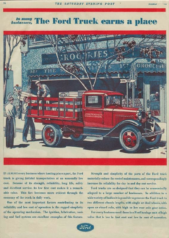 Ford Advertisements From the 1930s ~ Vintage Everyday