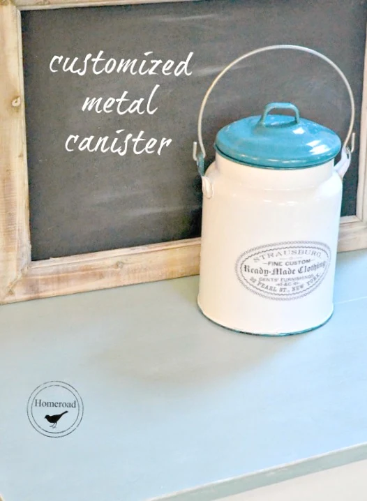 How to Customize a Metal Canister