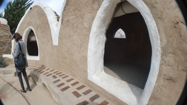 Scott's Superadobe Build Across Time: Cal-Earth Open House