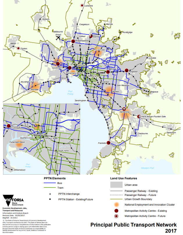 Melbourne on Transit: Unpicking Melbourne's Principal Public Transport ...