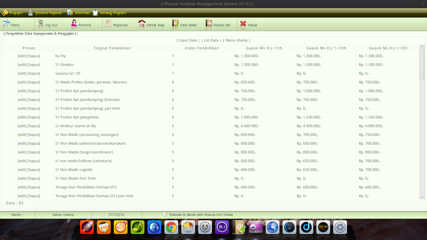 SIM RS/SIMRS/Software Rumah Sakit Khanza HMS: Fitur-fitur yang sudah ...