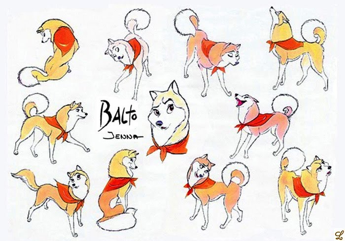 Cartoon Concept Design: CHARACTER DESIGN BALTO PART 3