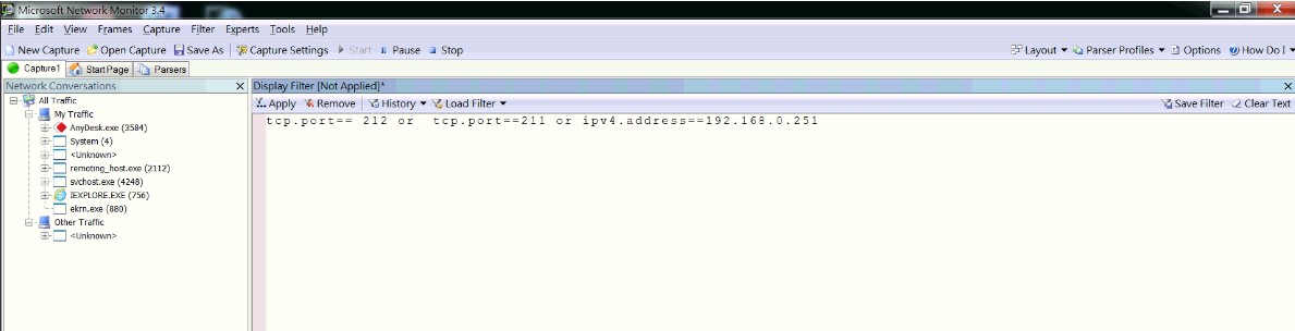 網路工具(軟硬體): Microsoft Network Monitor(netmon)