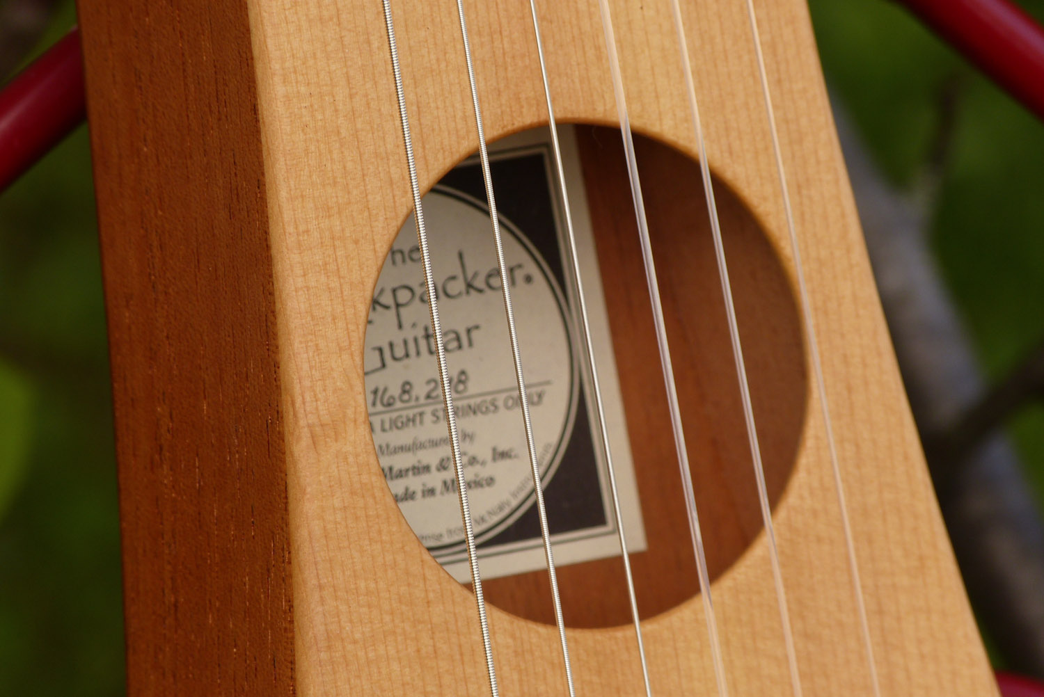 2000s Martin Backpacker Travel Guitar (Modded)