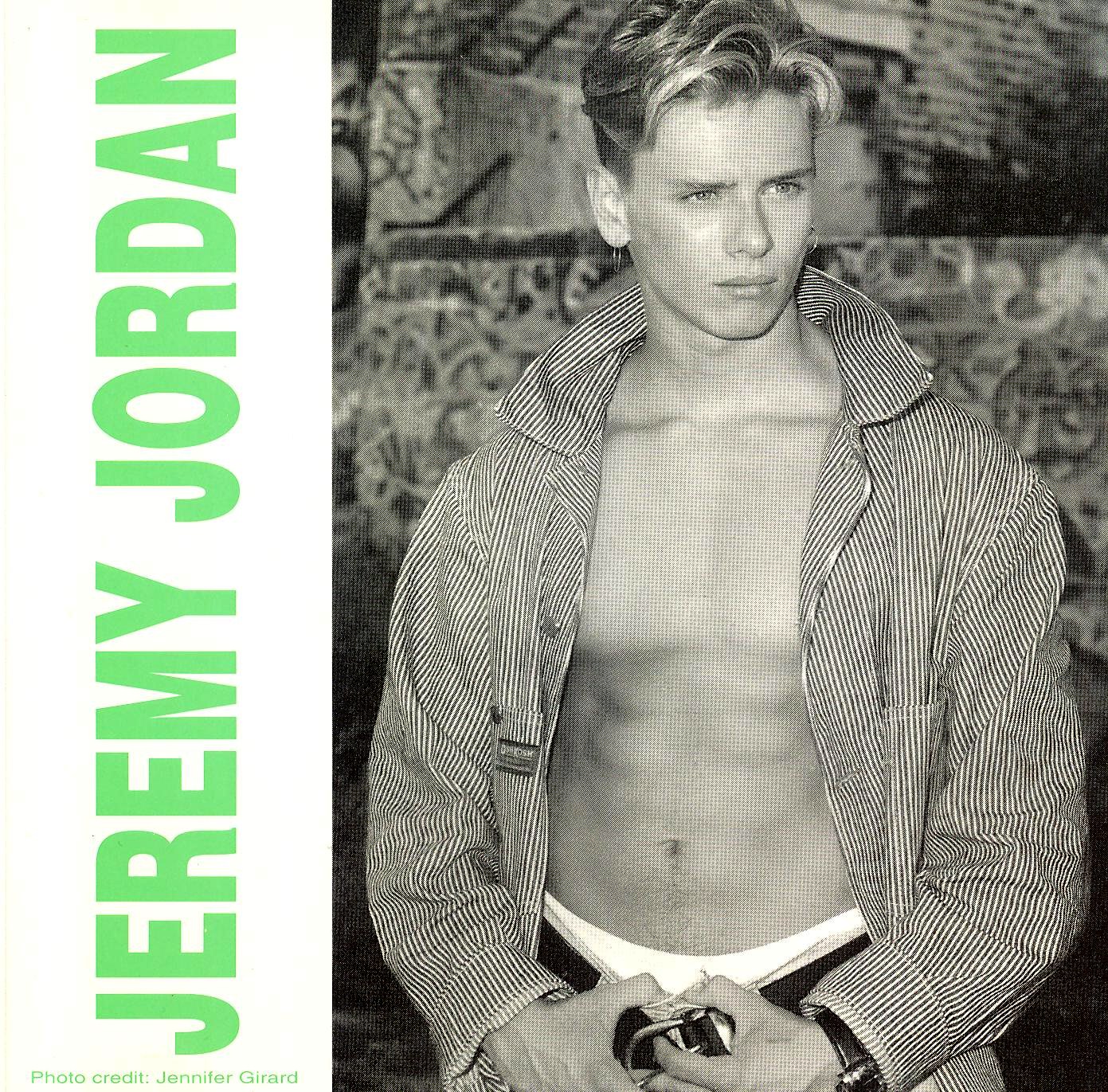 Lansure's Music Paraphernalia: JEREMY JORDAN | Press Kit | Memorabilia