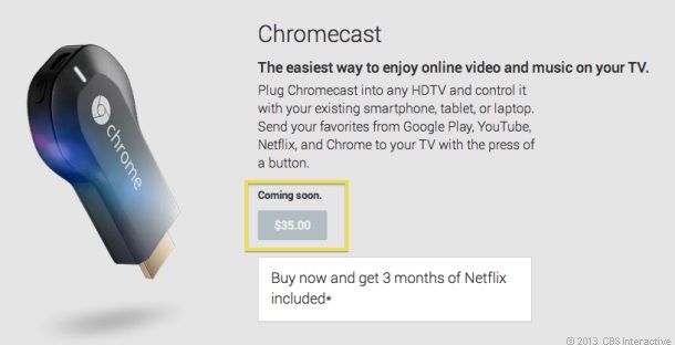 Latest Updates: Google Launches The Chromecast Streaming Device