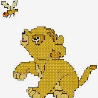 X-Stitch Magic: Baby Simba patterns