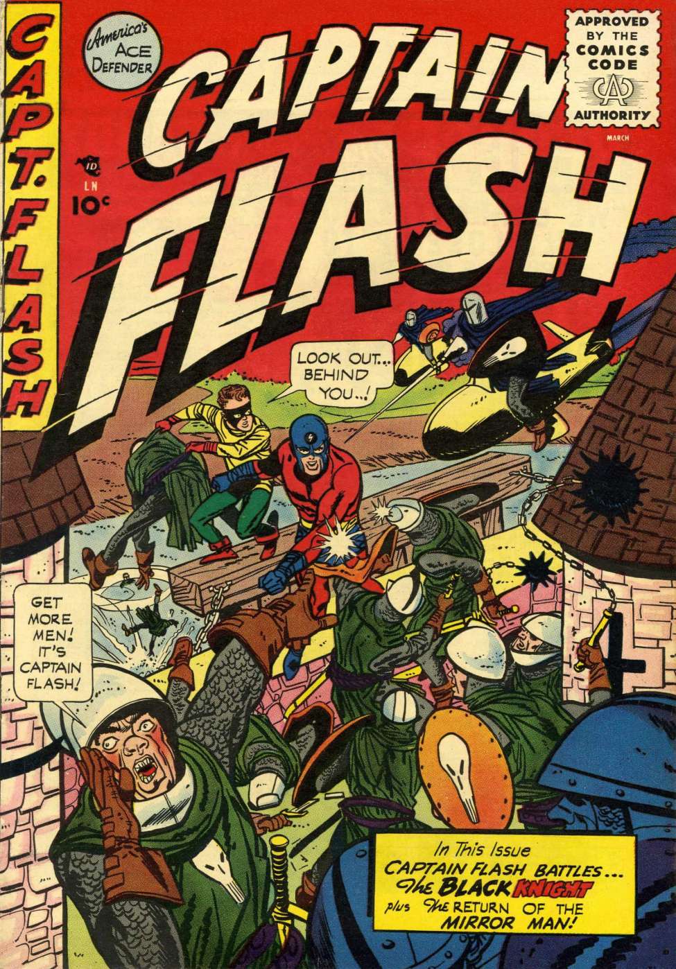 Rip Jagger's Dojo: Atomic Spotlight 1950's - Captain Flash!