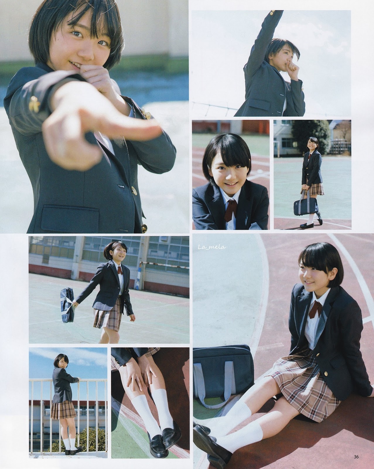 Taguchi Manaka 田口愛佳 AKB48, BOMB! 2017.04 (ボム 2017年04号) - Idol ...