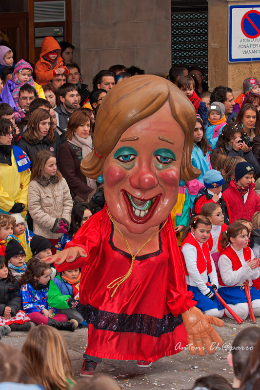 Solsones en Imagenes: Gegants del Carnaval de Solsona. Nan.