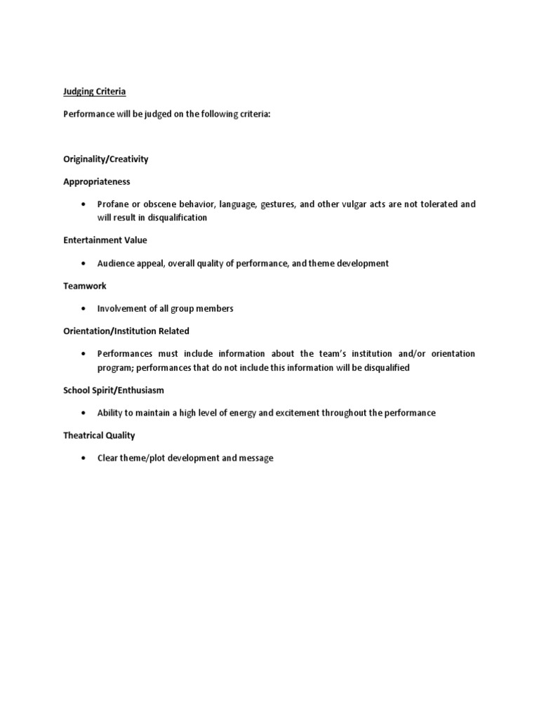 Criteria For Judging Dance Contest Philippin News Collections criteria-for-judging-dance-contest-philippin-news-collections