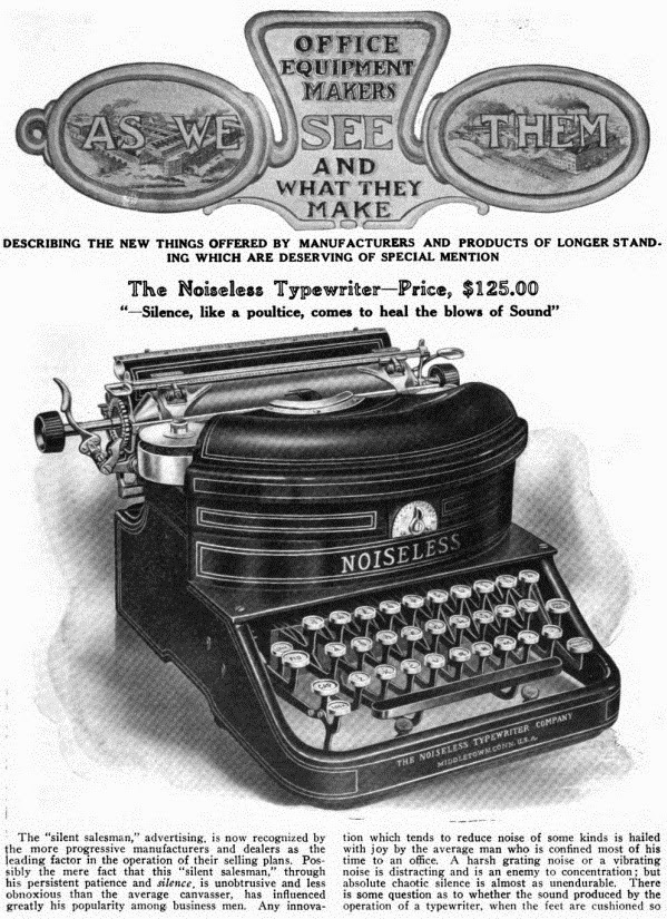 oz.Typewriter: Noiselessly Mesmerising: The Story of the Noiseless ...