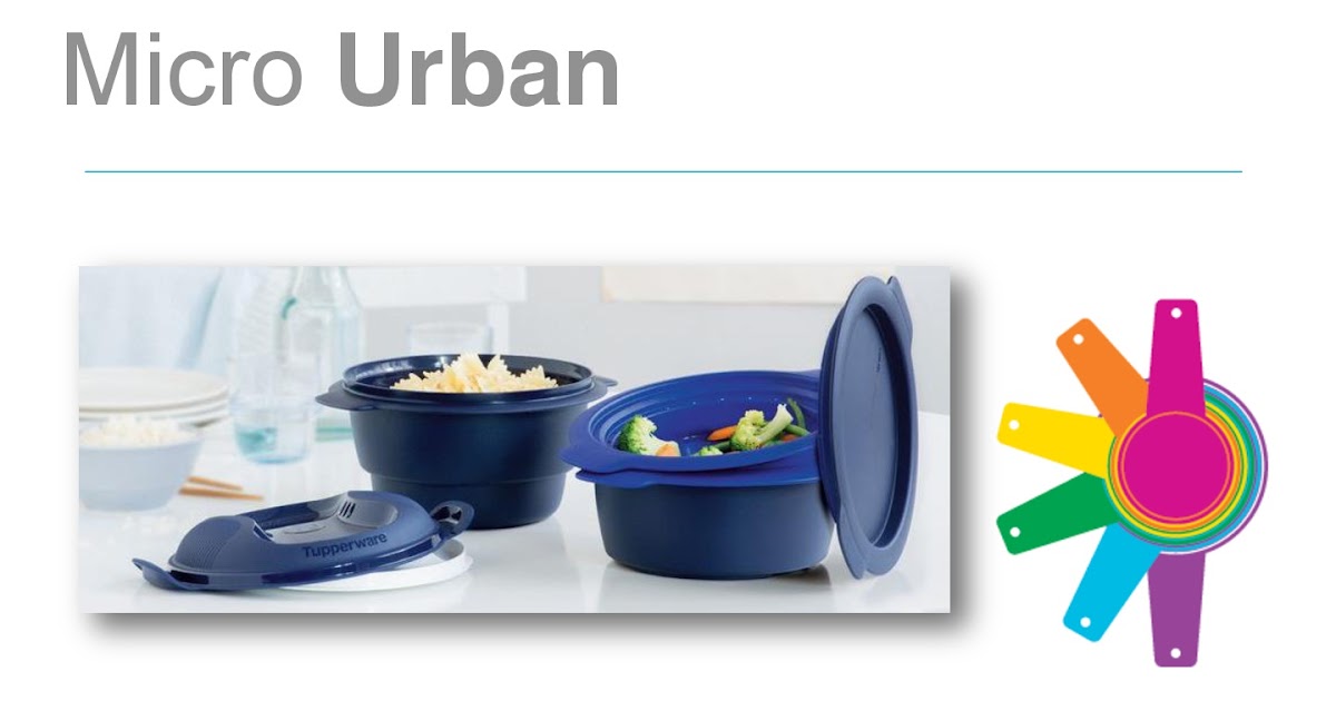 Nos gusta Tupperware by Ana Calvo: Micro Urban, 3 productos en 1