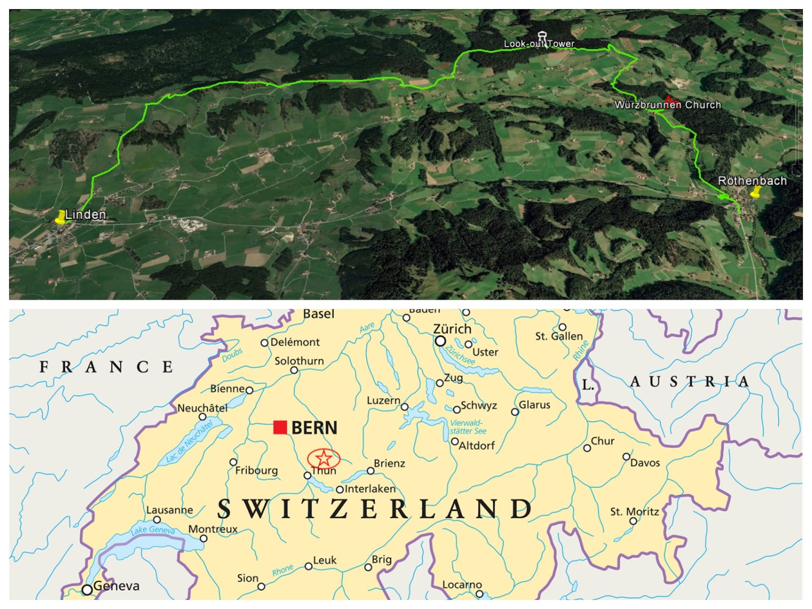 Hiking in Switzerland – Gabrielle and Urs: Early Spring Hike in the ...