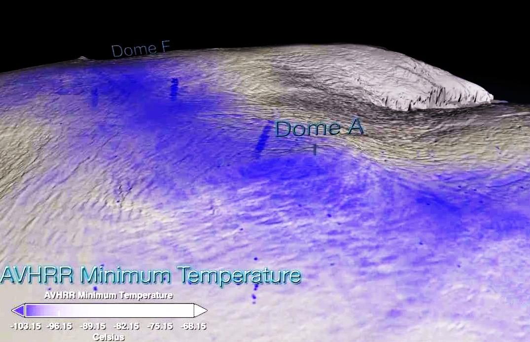 Ultima Thule: Dome Argus, -93.2º C- colder than the average on Mars