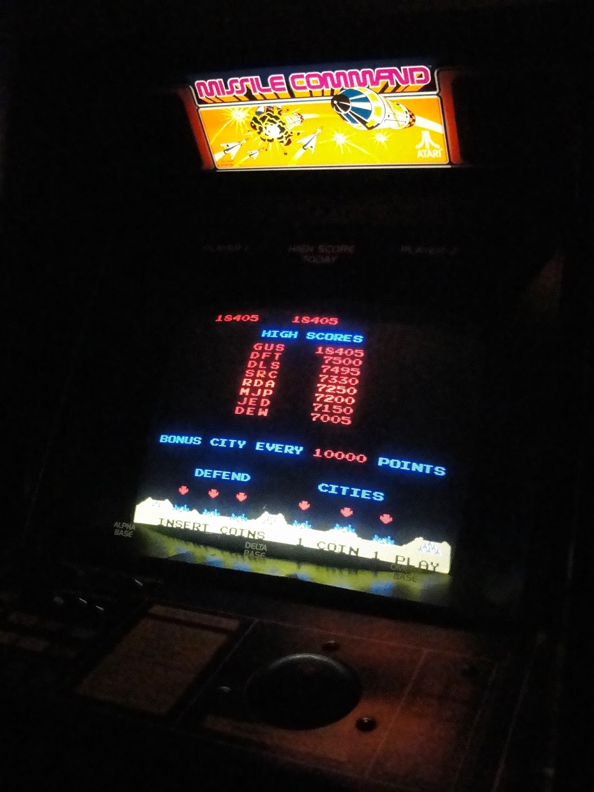 Guscade: Atari - Missile Command 1980