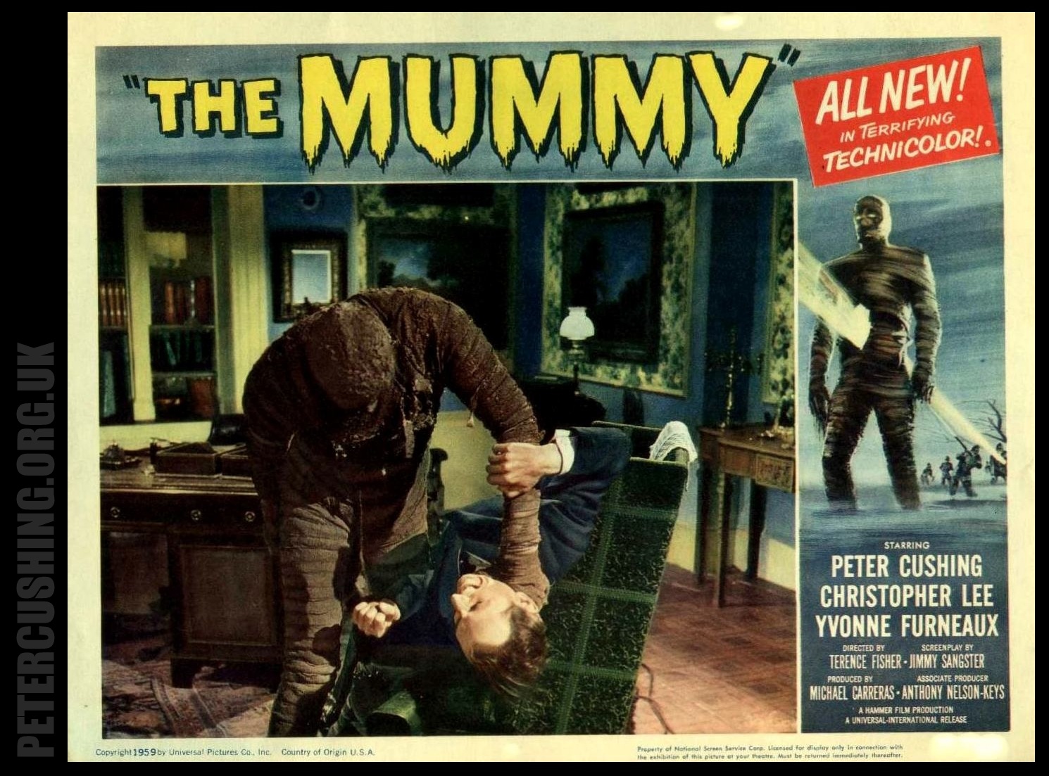 The Black Box Club: PETER CUSHING CHRISTOPHER LEE YVONNE FURNEAUX: 'THE ...