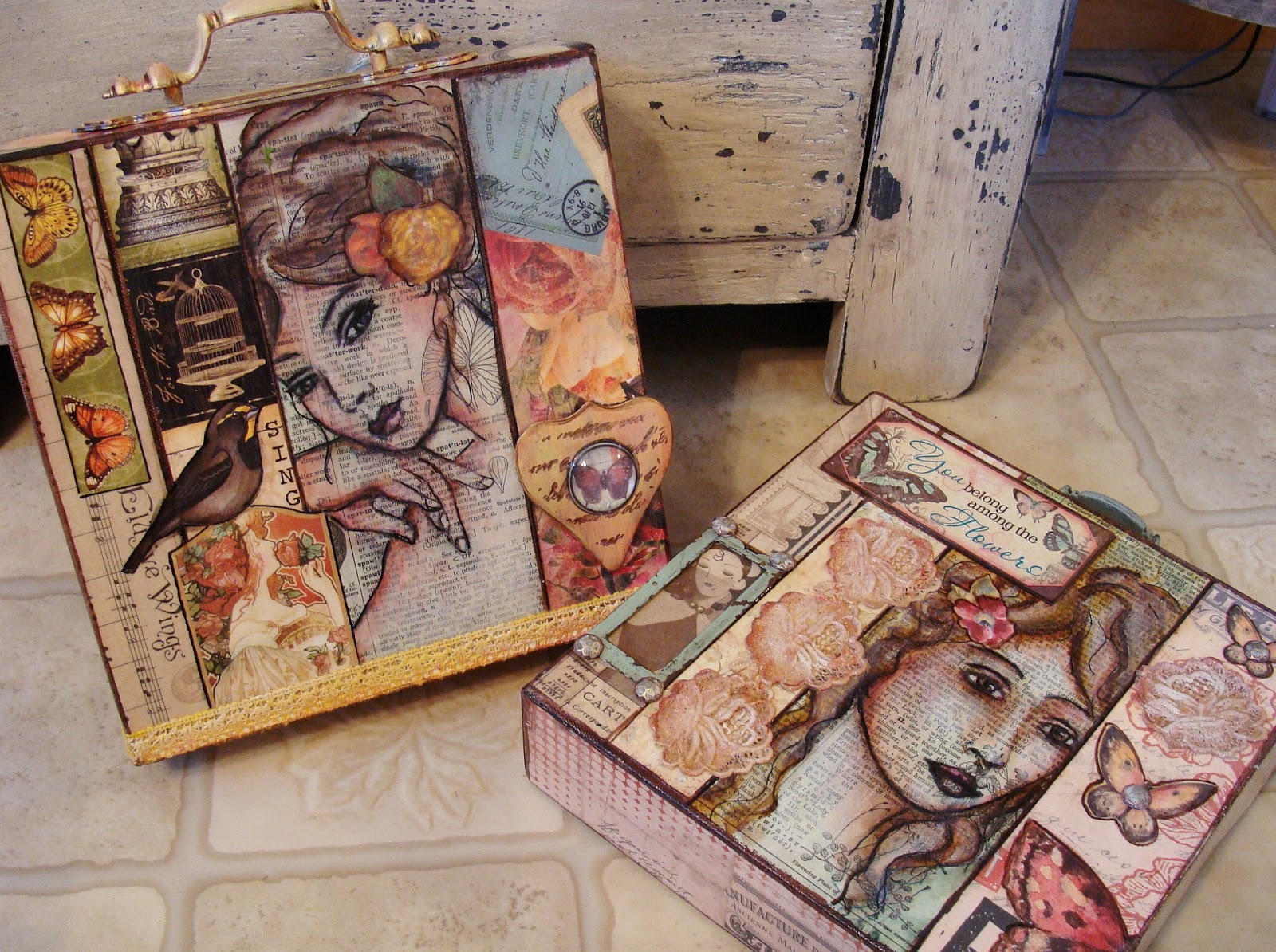 My Art Journal: Collaging and Assembling