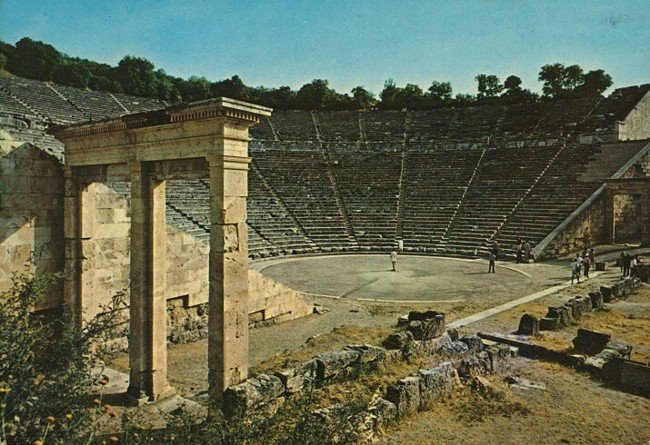 ΕΛΛΑΝΙΑ ΠΥΛΗ ΑΡΧΑΙΟ ΘΕΑΤΡΟ ΕΠΙΔΑΥΡΟΥ ΑΠΟ ΤΑ ΣΗΜΑΝΤΙΚΟΤΕΡΑ ΜΝΗΜΕΙΑ ΤΗΣ
