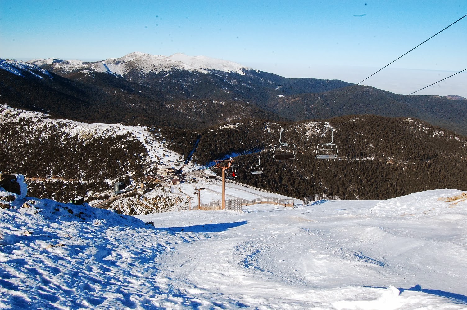 Go Tandem!: Subida a Bola con raquetas de nieve