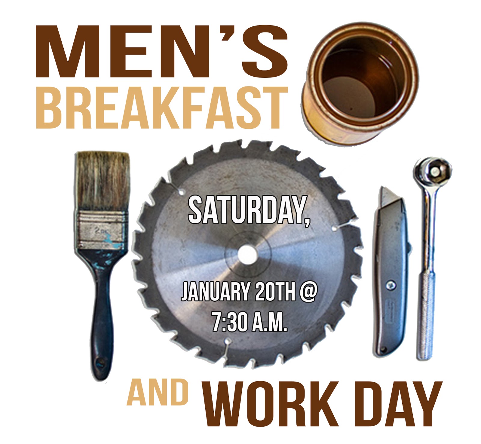 newlifecommunitychurch.net: Men's Breakfast and Work Day