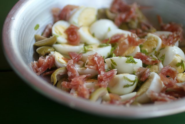 Kitchen Corners: Quail Egg Salad | Day 9 of 31 days of Salad