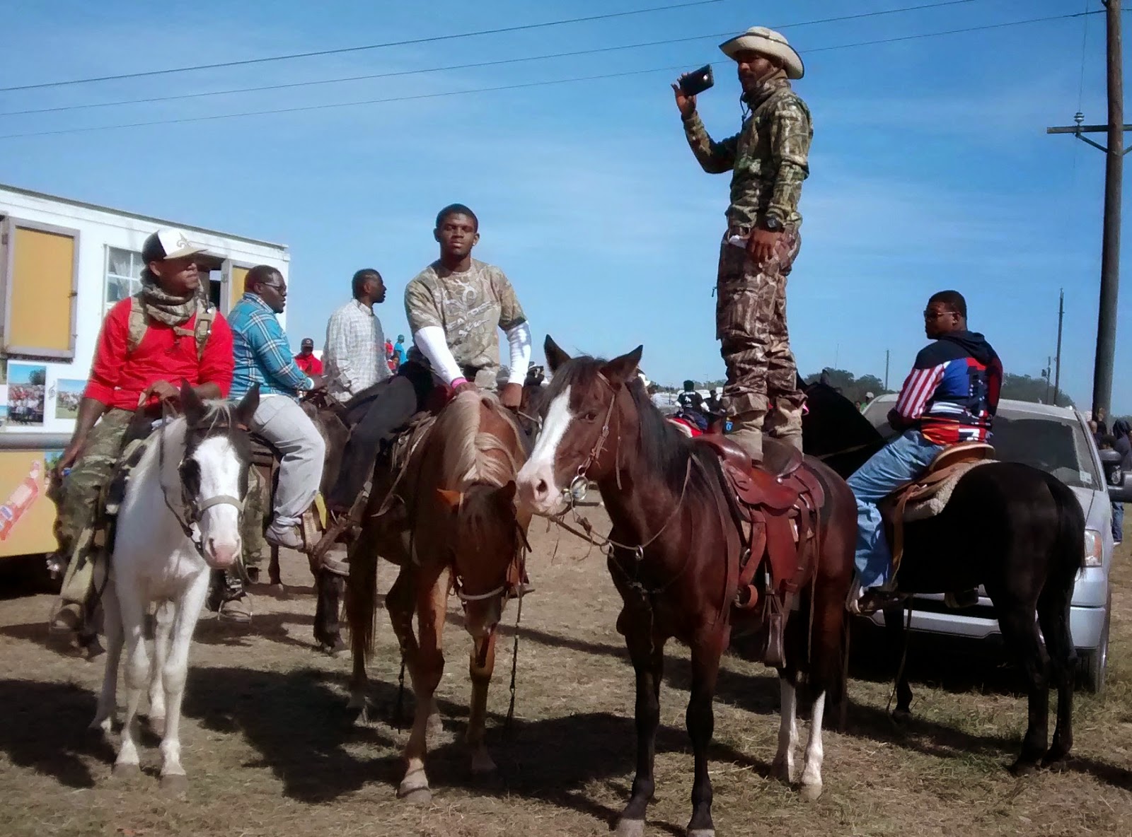 Living Rootless: Louisiana: Plaisance: The Step-n-Strut Trail Ride