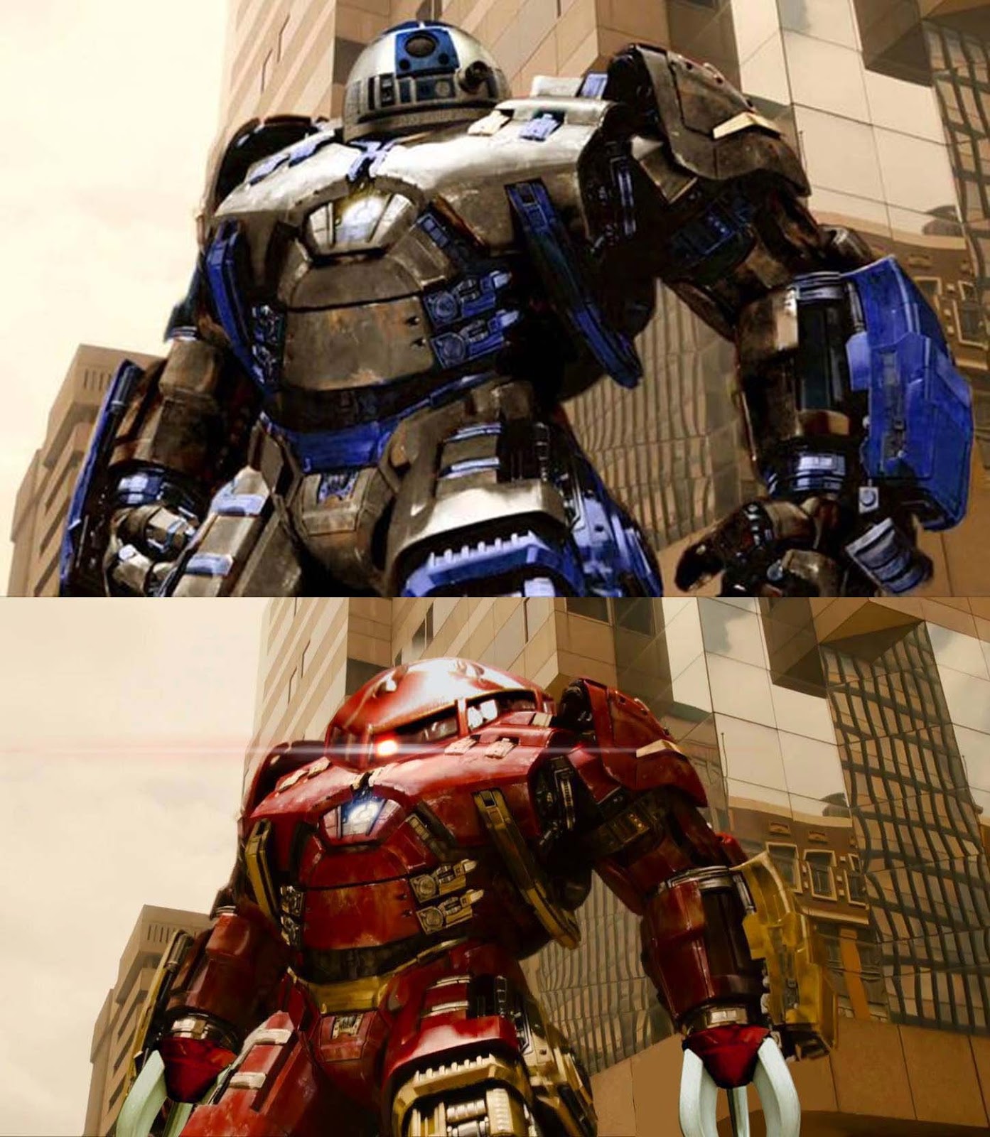 GUNDAM GUY: R2D2 Sithbuster + Z'Gok Hulkbuster... Which do you like more?
