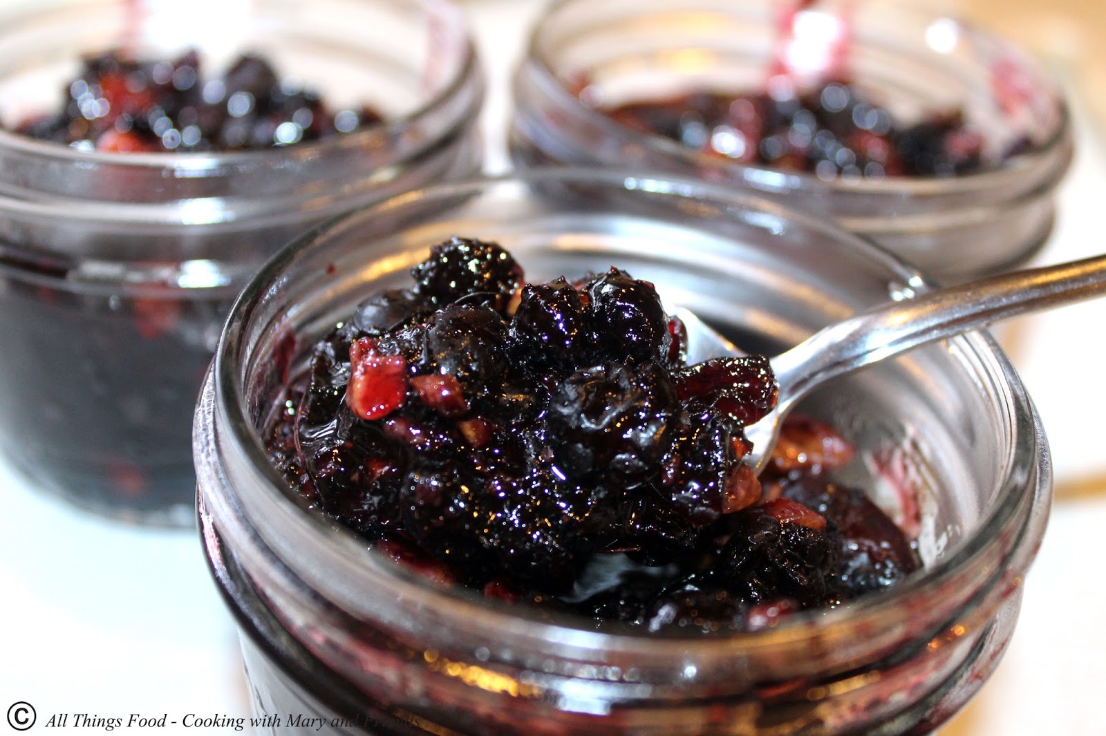 Cooking With Mary and Friends: Blueberry Maple Pecan Conserve