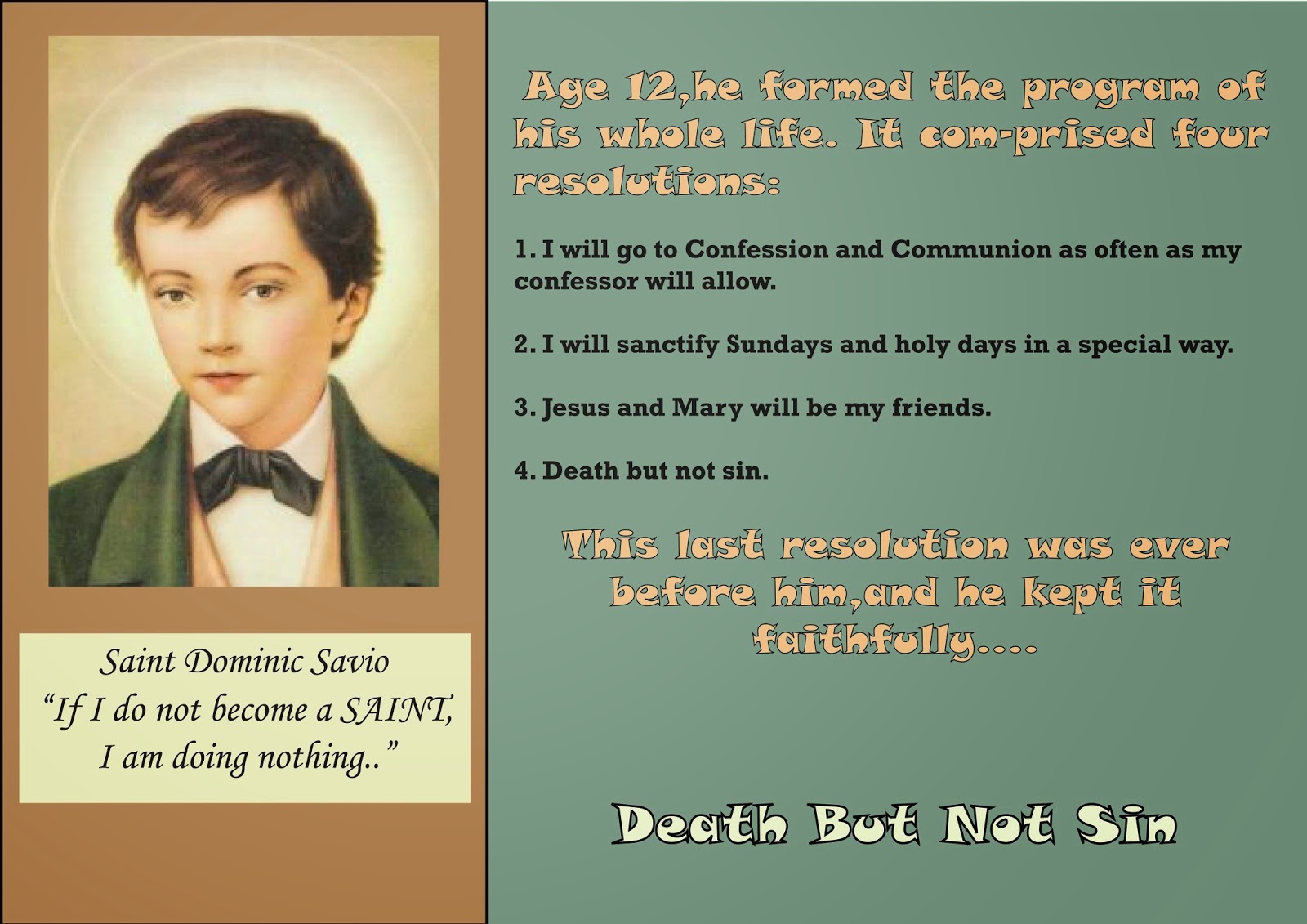 Imitating Christ's Humility: Feast of Saint Dominic Savio