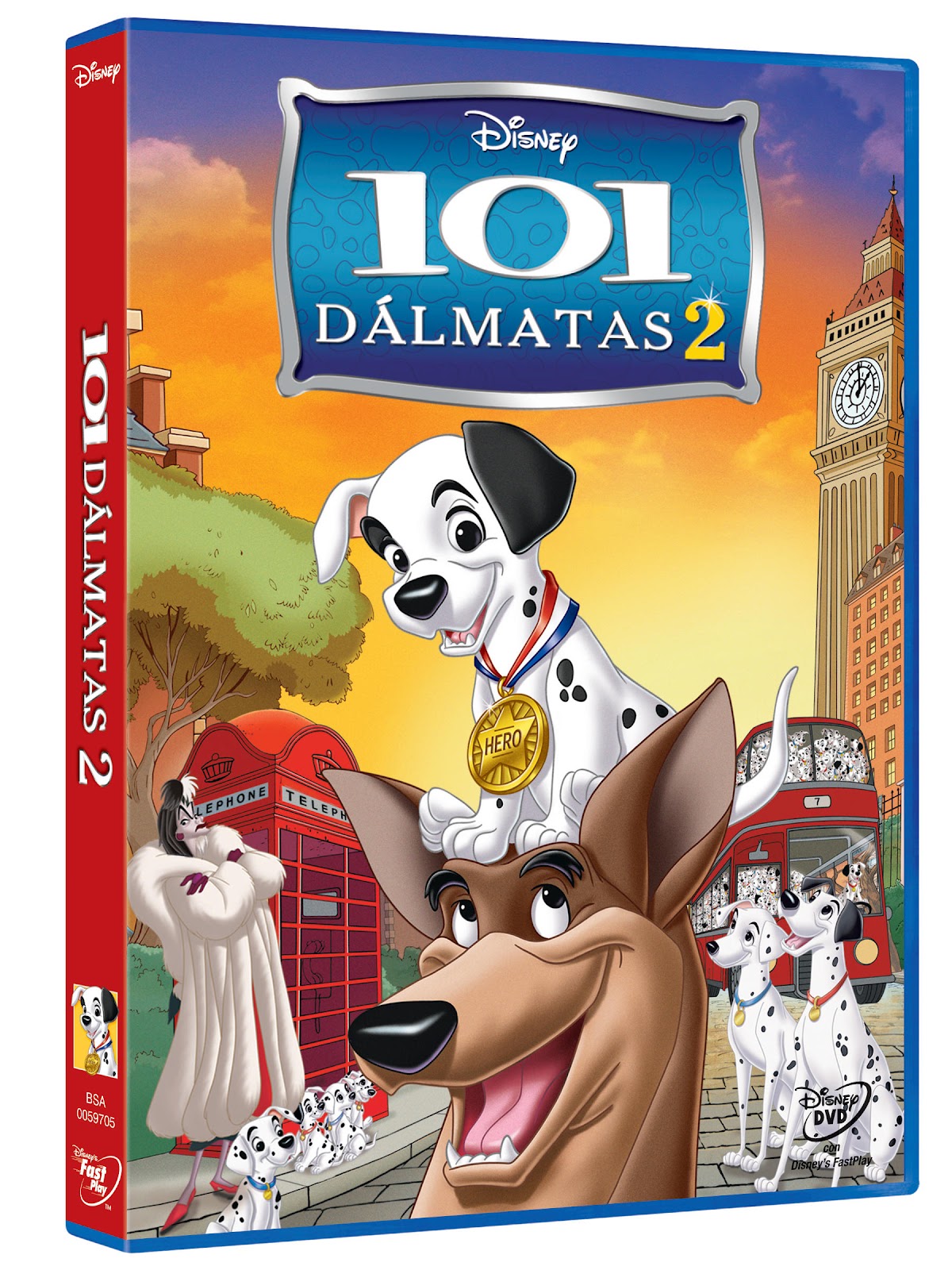 Informemos de Disney: 101 Dalmatas en DVD y Blu-ray el 5 de septiembre.