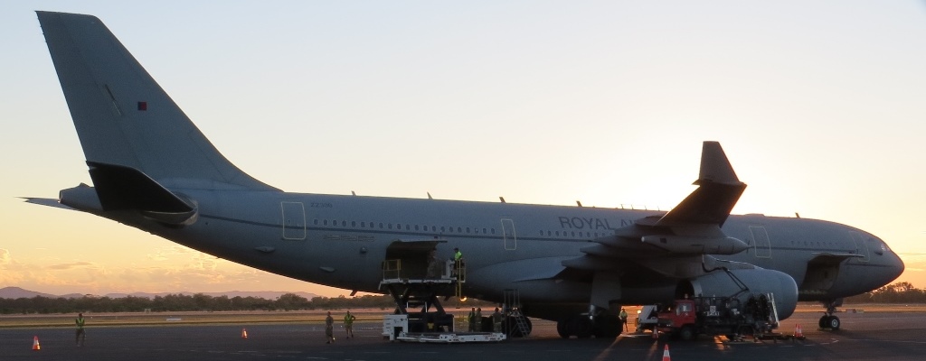 Central Queensland Plane Spotting: Royal Air Force (RAF) Airbus KC2 ...