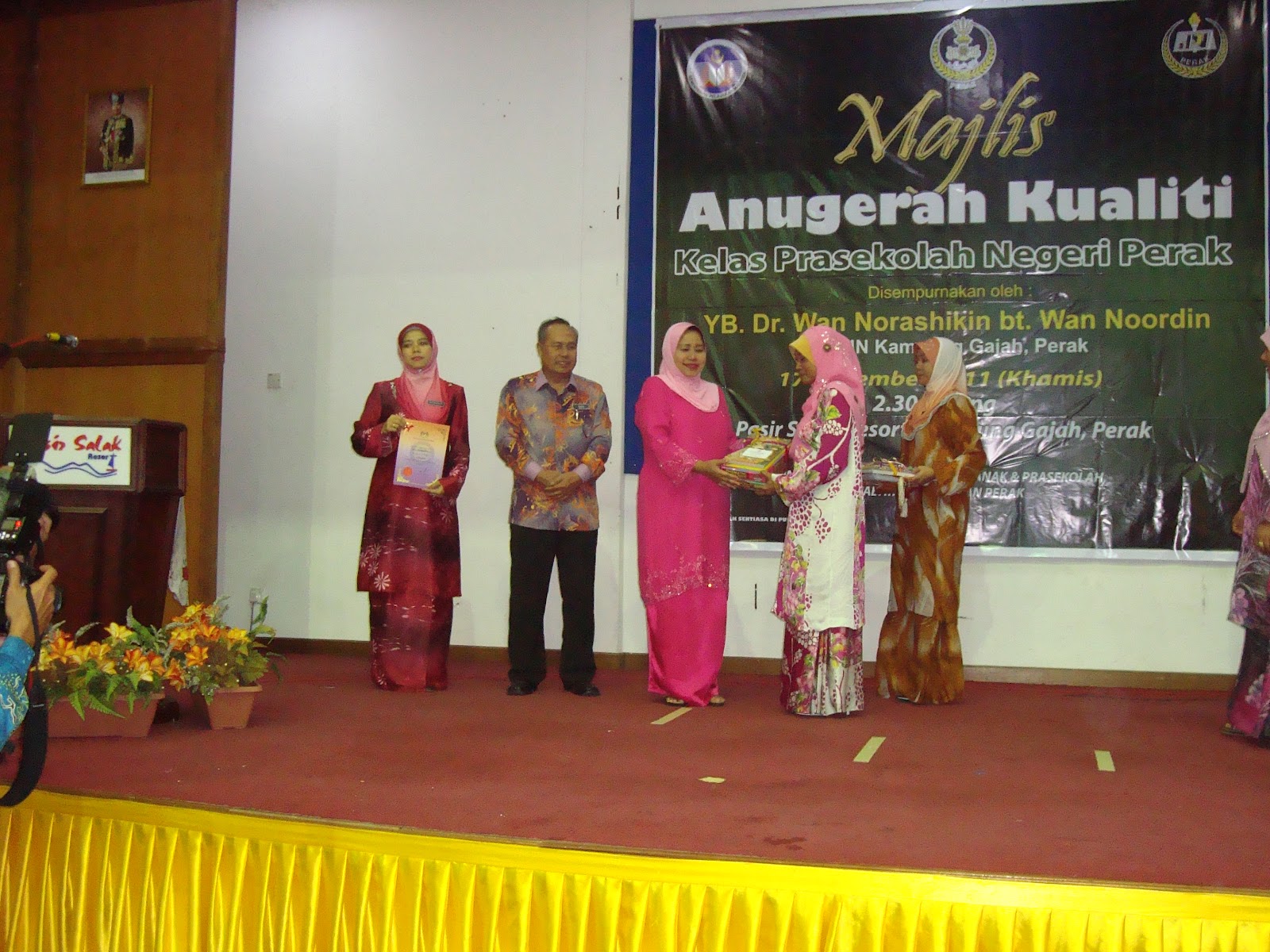Prasekolah SK Raja Muda Musa: Anugerah Kualiti Prasekolah Perak 2011
