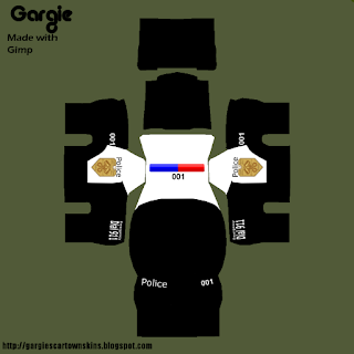 Gargie's Car Town Skins: Cartown Police V1.0