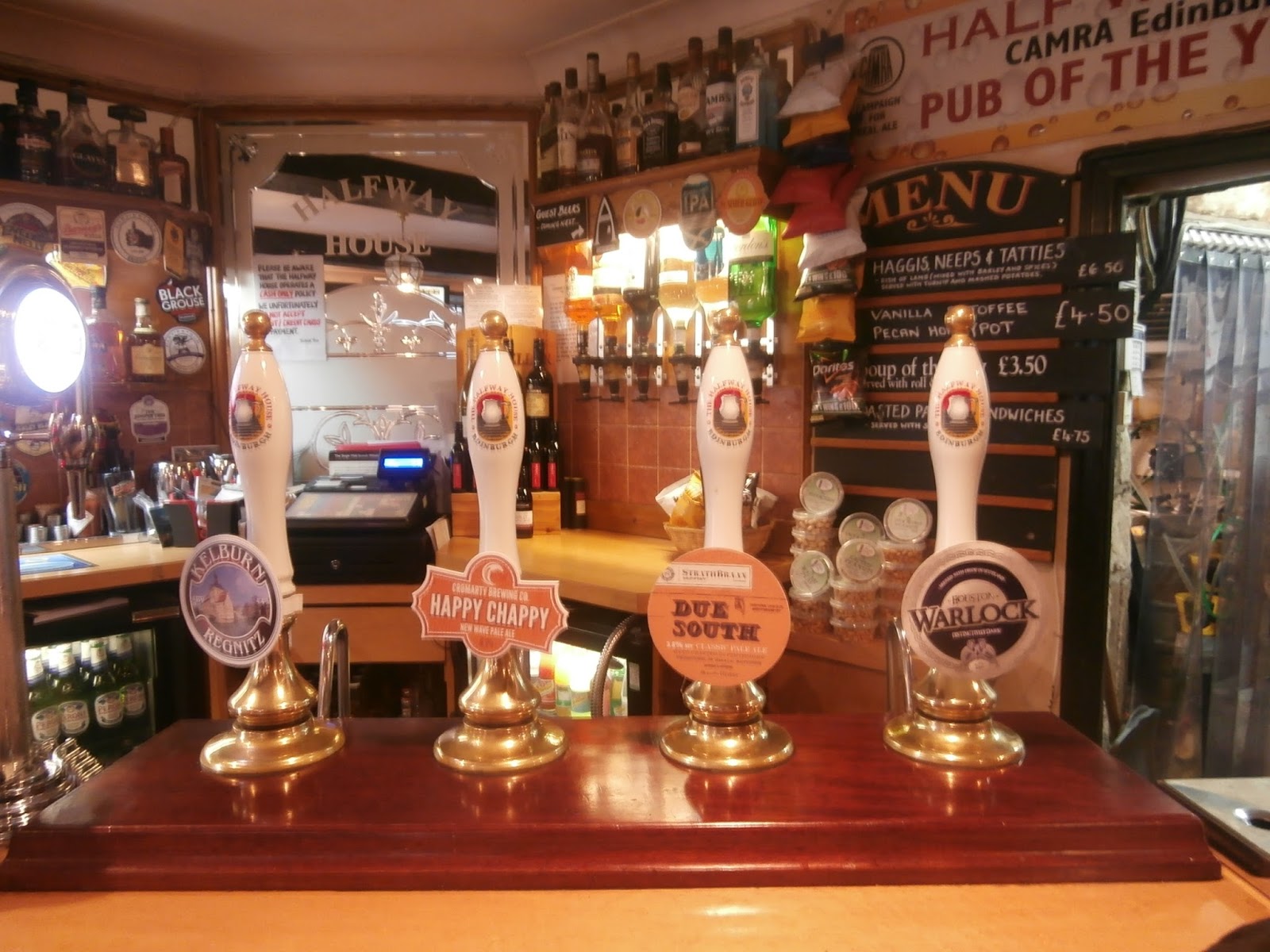Beers, Steam and Nationals: Edinburgh Pubs