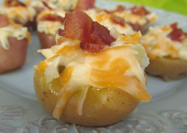 Delectable Edibles: Mini Potato Bites