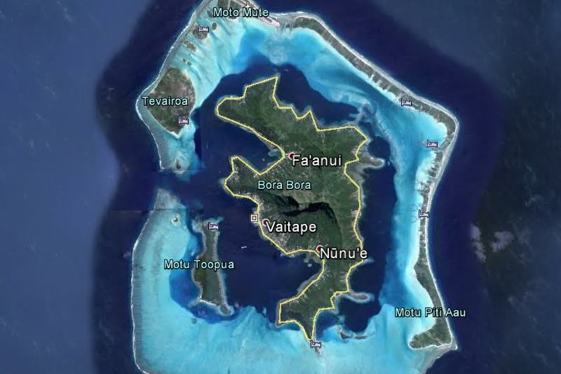 Un voyage en famille: La Baie de Fa'anui