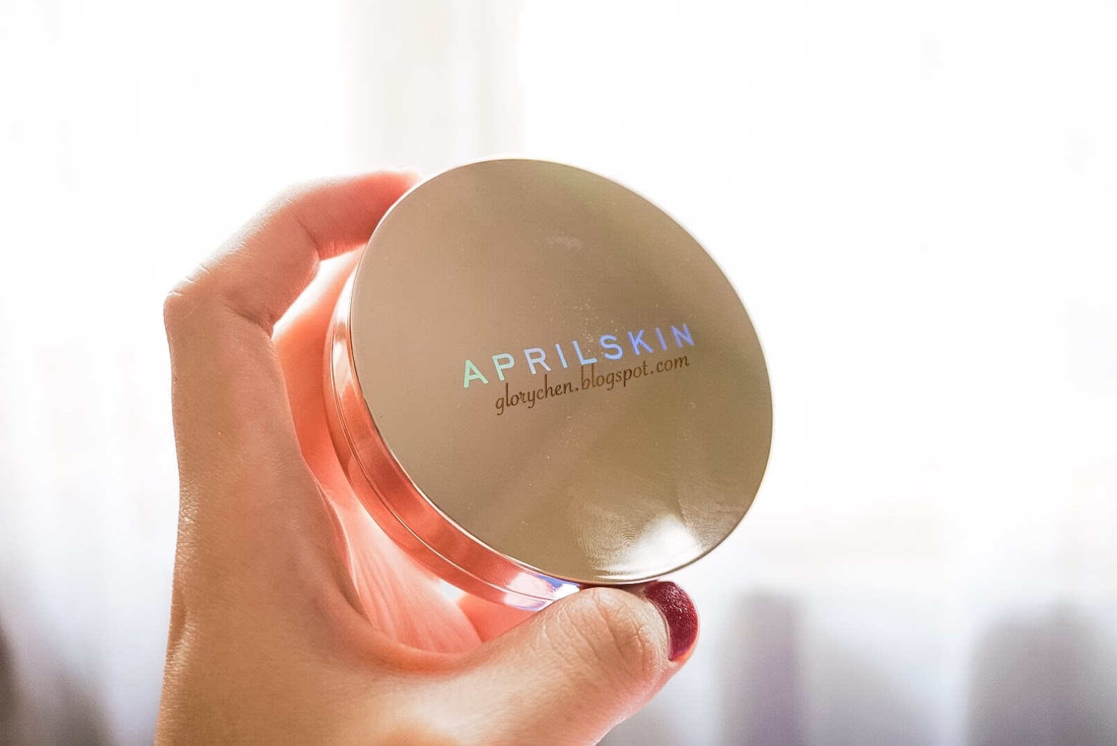 April Skin Magic Snow Cushion Pink Review - Glory Chen