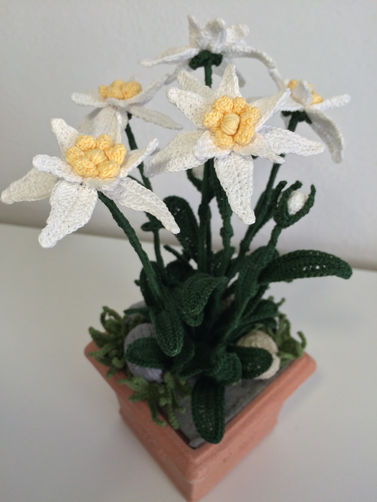 How to crochet a Edelweiss