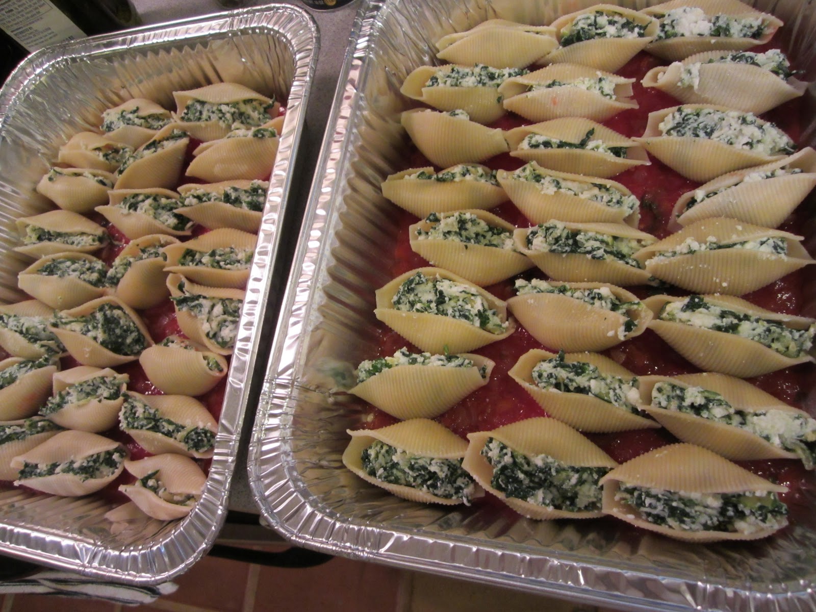 Clegg's Kitchen: Stuffed Shells - from Cook Yourself Thin