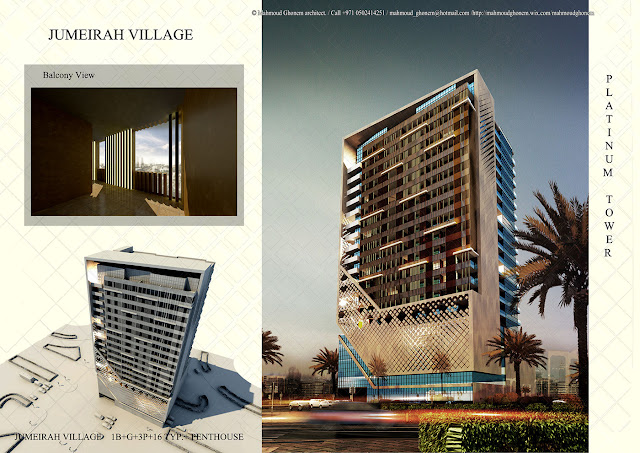 Platinum Tower parametric architectural design - plans dwg