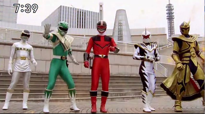 Red and White Sentai: List of Gokaiger Previous Sentai Transformation ...